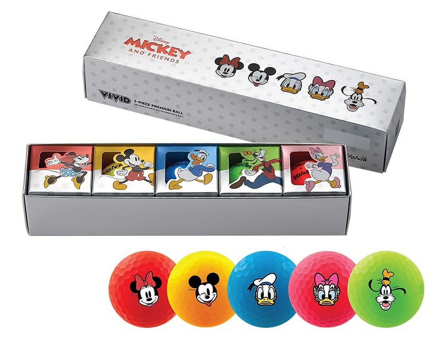 Volvik Golf Disney Edition Mickey and Friends Set [5-Pack] - Walmart.com
