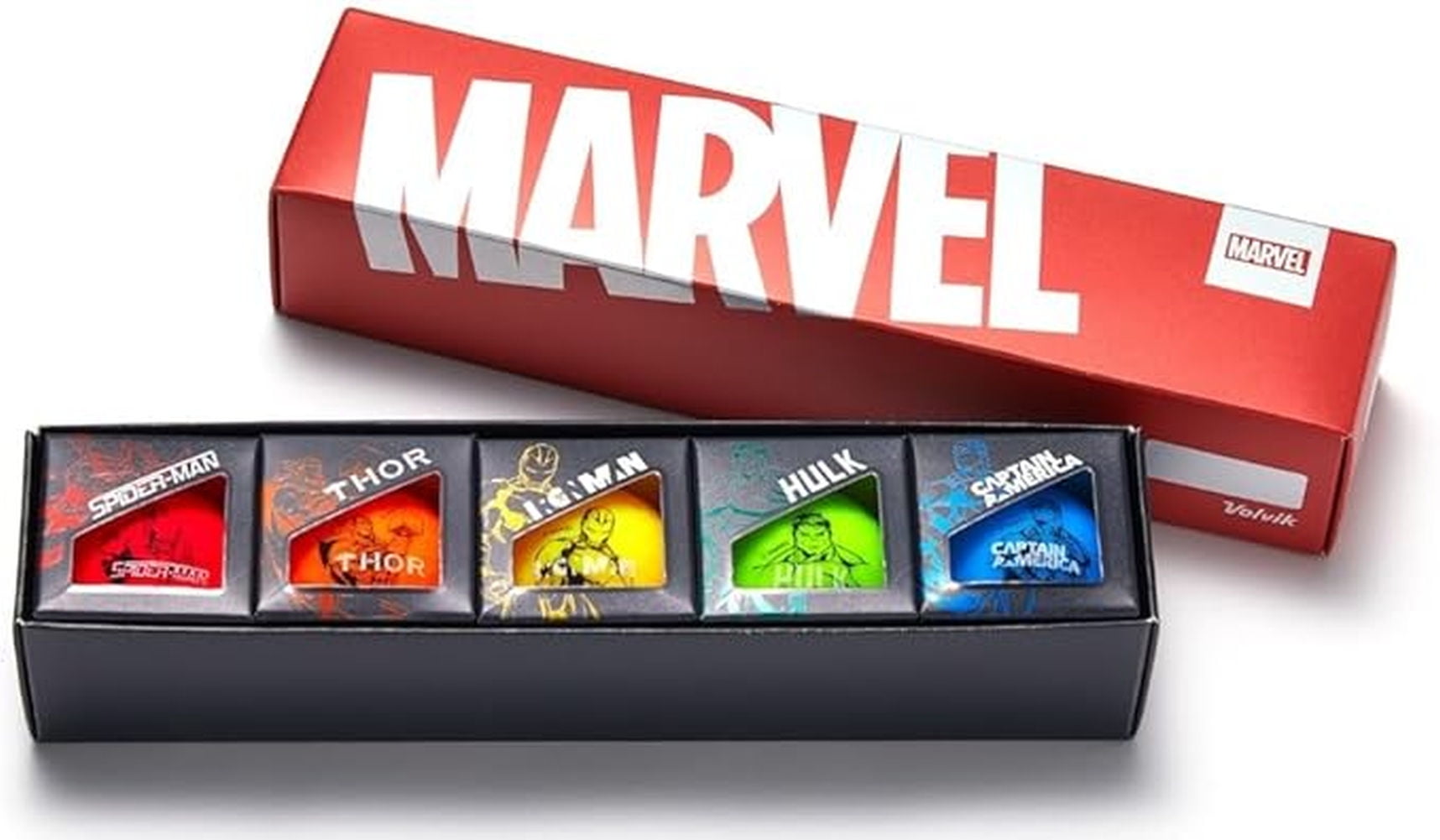 Volvik Golf Marvel X Avengers Assemble Gift Set (5pk) 2025 NEW ...
