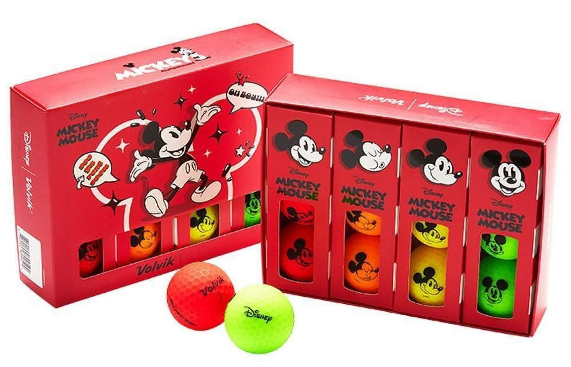 Volvik Vimax Disney Golf Balls Mickey Mouse 1-Dozen Assorted - Walmart.com