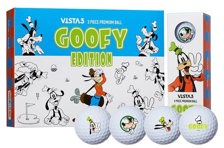 Volvik Vista 3 Disney Golf Balls Goofy 12-Ball Pack White - Walmart.com