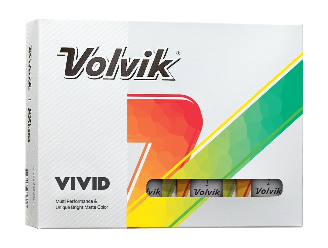 Volvik Vivid Golf Balls (Matte White, 12pk) 1dz, 2024 NEW - Walmart.com