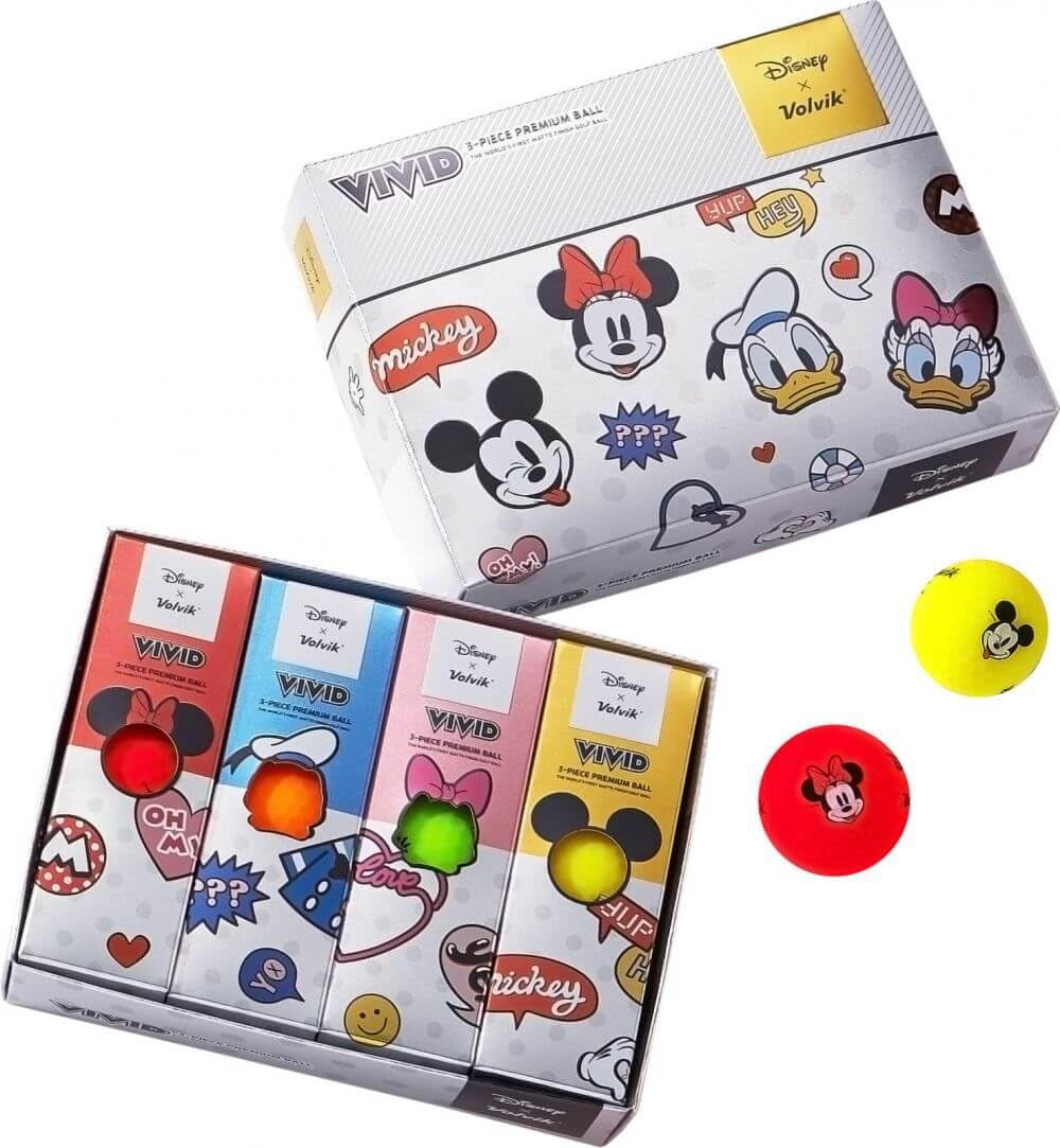 Volvik Vivid Disney Golf Balls Mickey And Friends Collection | Mickey ...