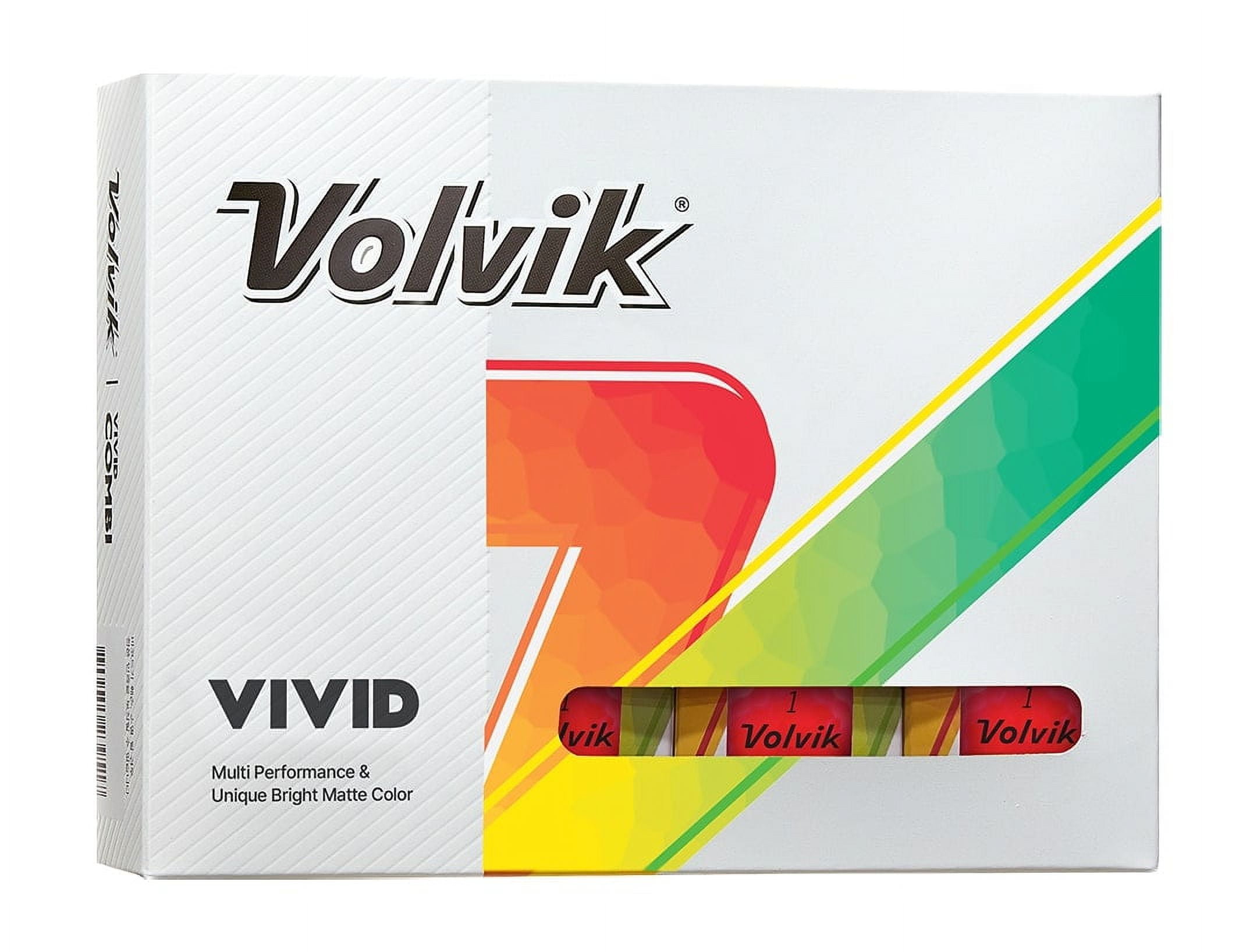 Volvik Vivid Golf Balls (Matte Pink, 12pk) 1dz, 2024 NEW - Walmart.com