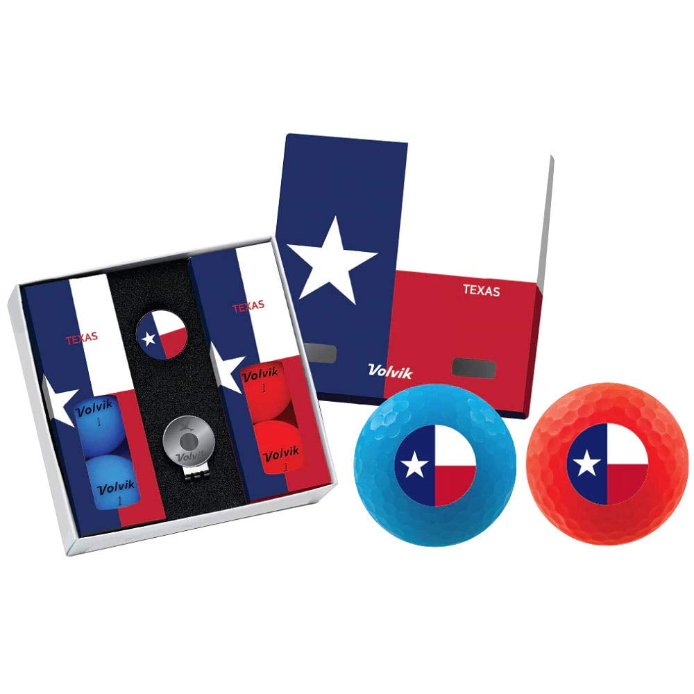 Volvik Vivid Golf Balls State Edition Gift Packs | Texas State Golf ...