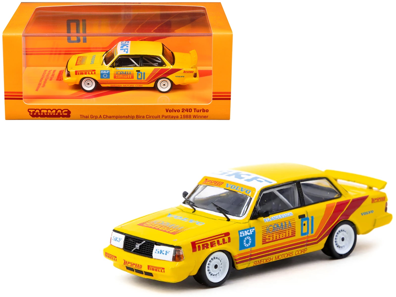 Volvo 240 Turbo #01 Per-nar Andersson Winner "Thai Group A Championship ...