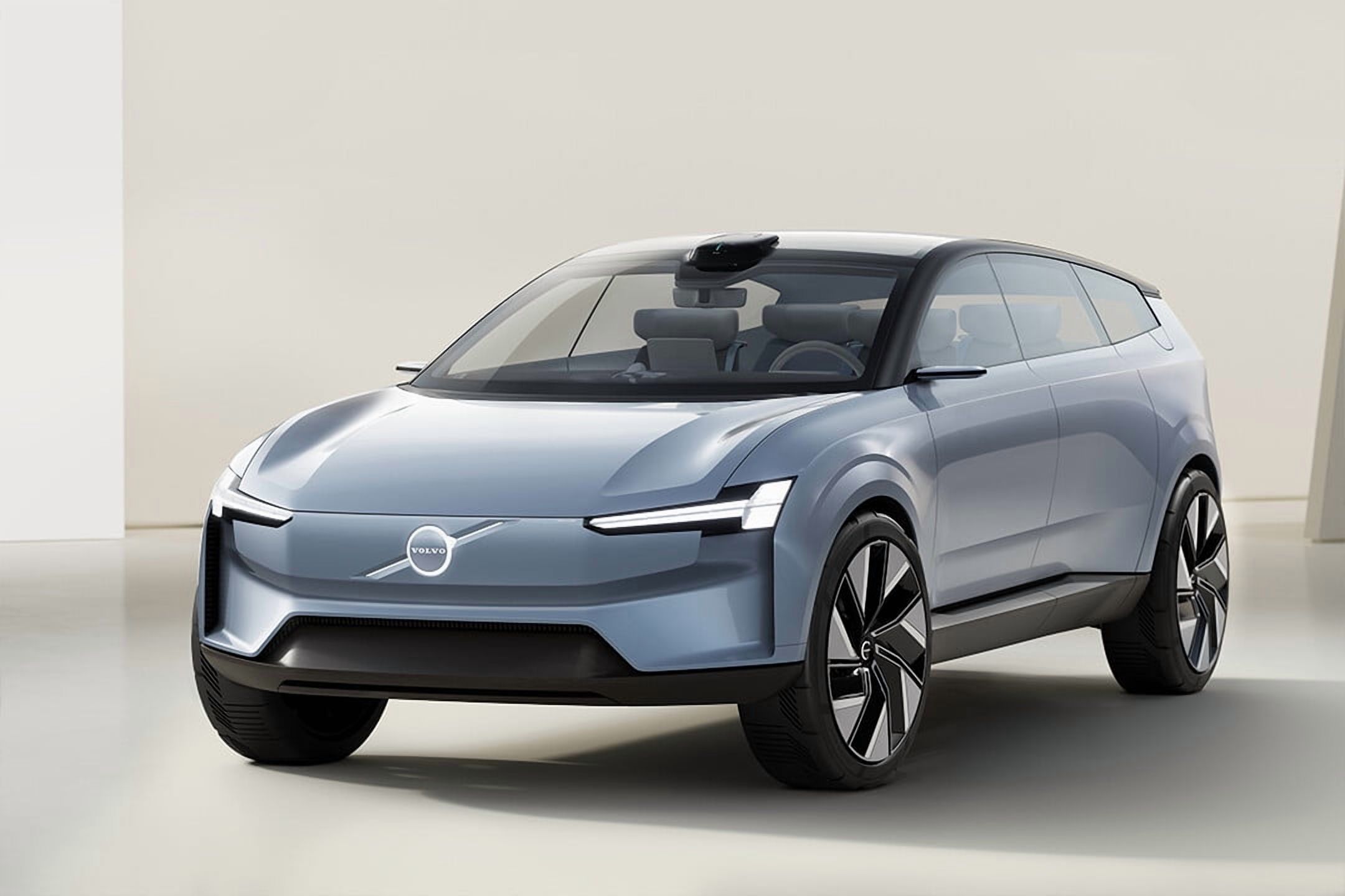 Volvo Concept Recharge Electric Car Art Home Decor - 20x30 Inch Glossy ...