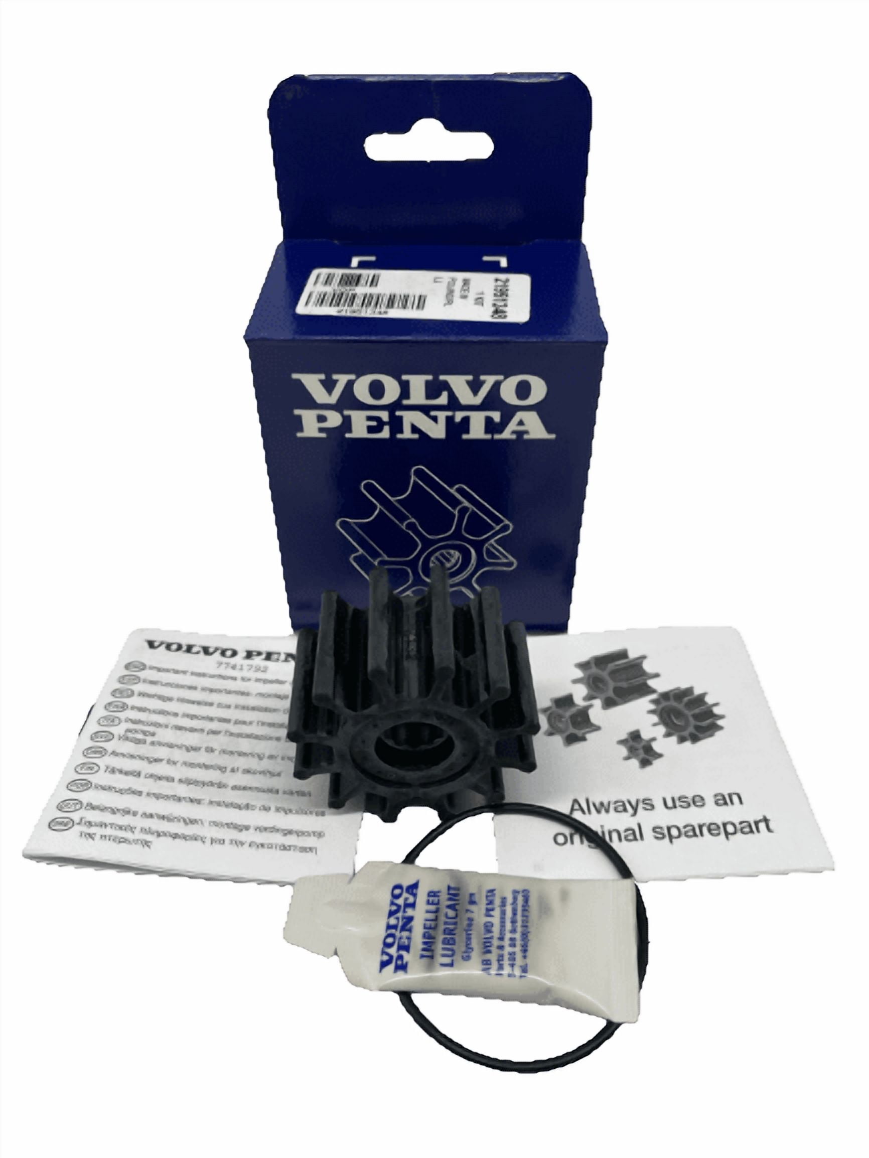 Volvo Penta 21951348 Sea Water Pump Impeller Kit Fits DPX375 DPX385 ...