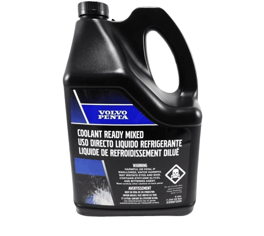 Volvo Penta 22567233 Green Ready Mixed Coolant - 5 Liters/1 Gallon ...