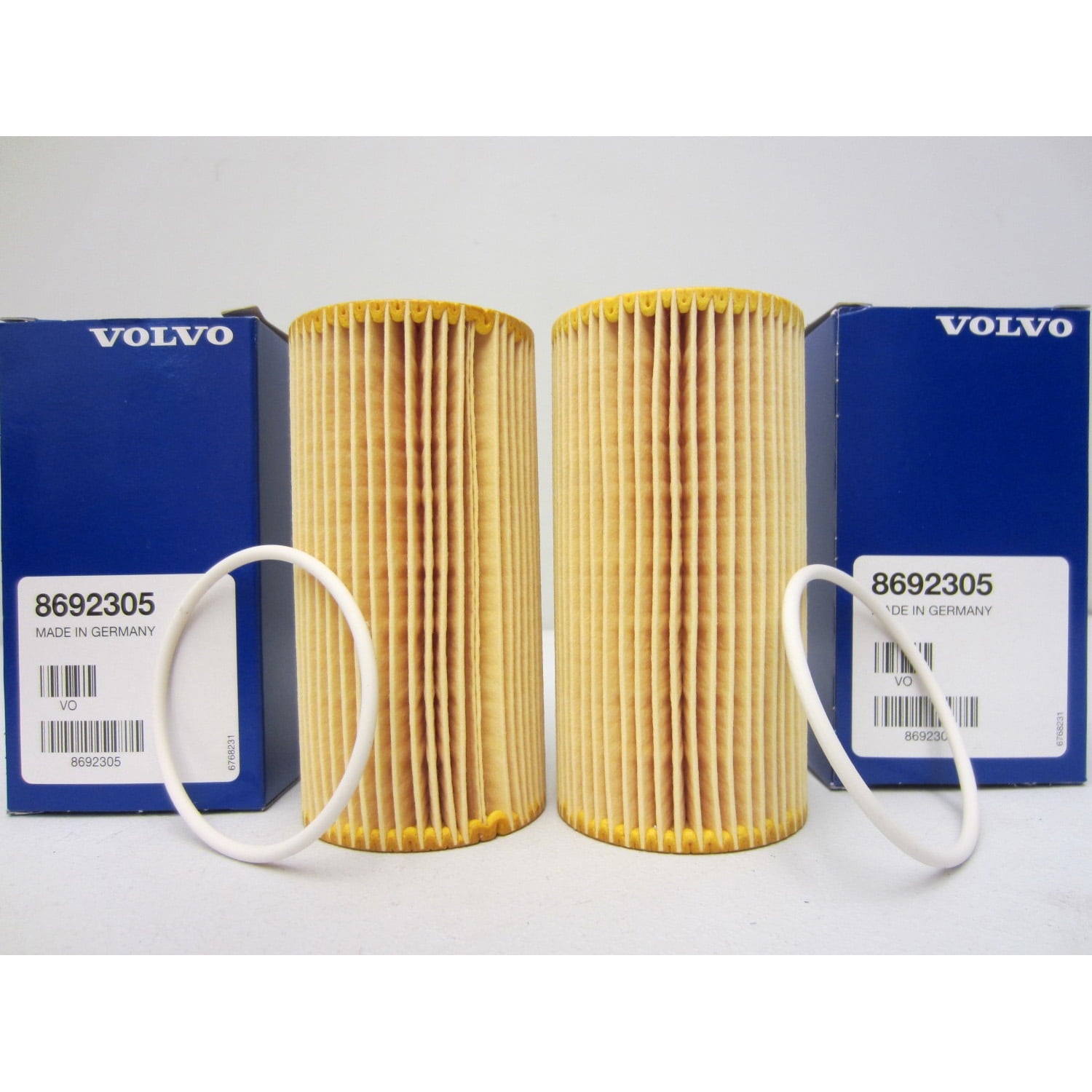 Volvo Penta New OEM Oil Filter Insert Element Cartridge 8692305 TWO ...