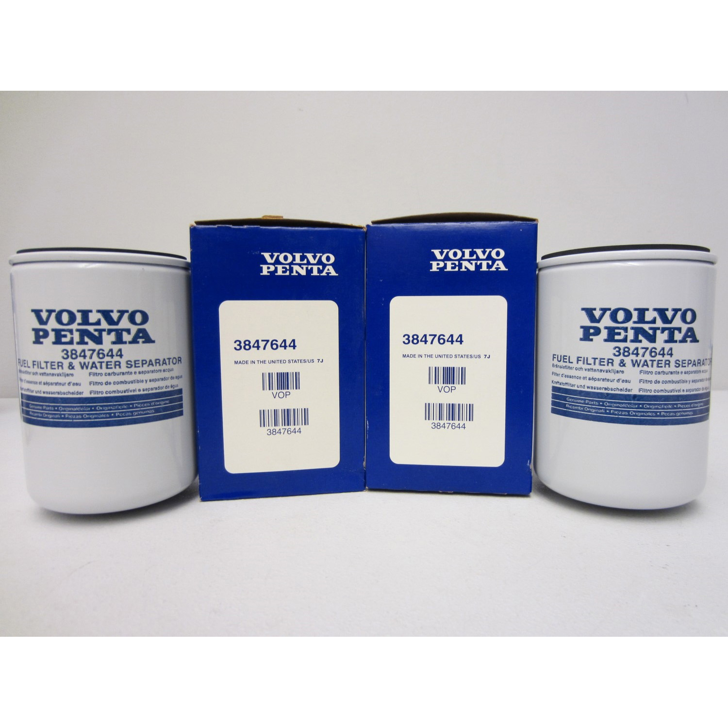 Volvo Penta Stern Drive New OEM Water Separating Fuel Filter 3847644 ...