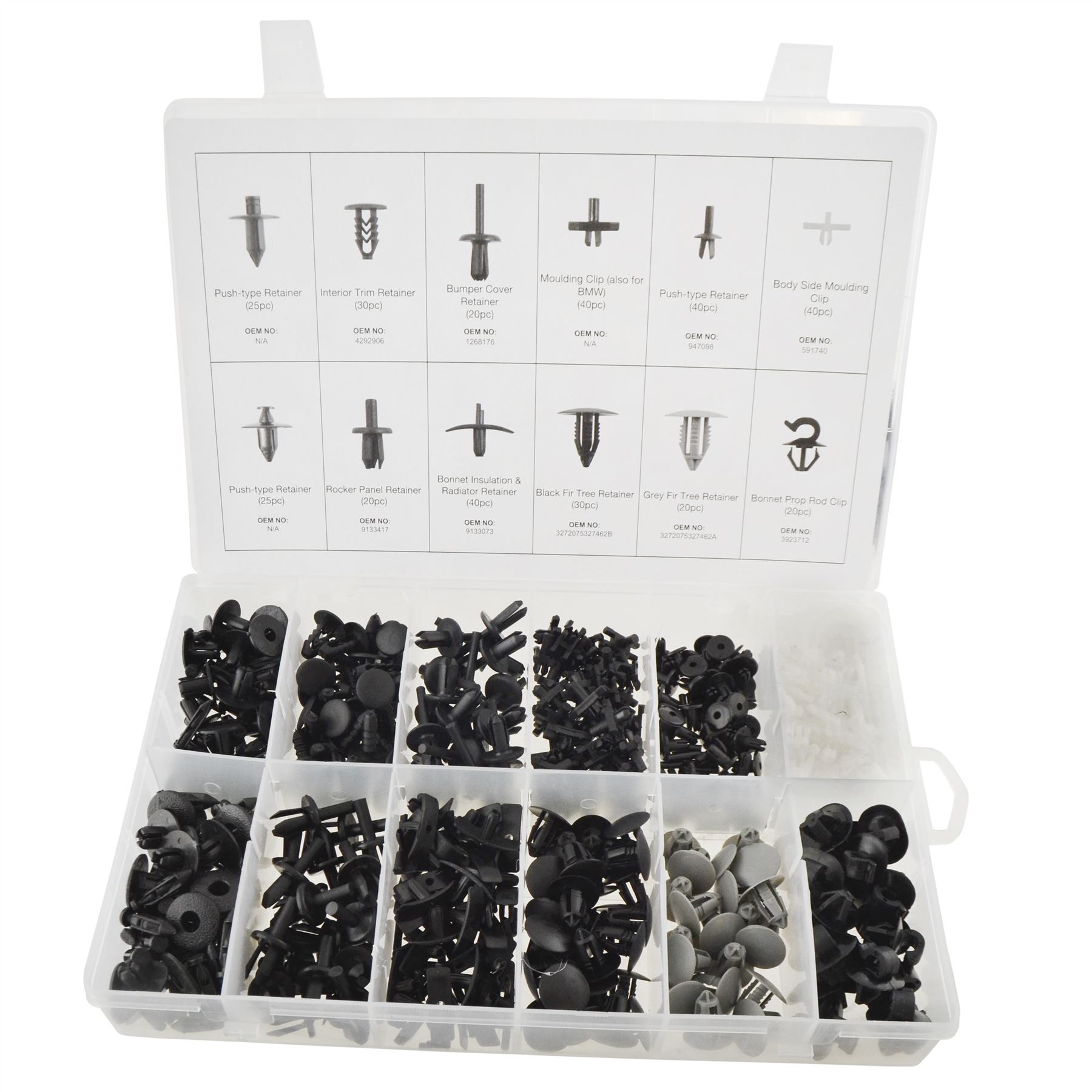 Volvo Trim Clip Assortment Set Retaining Retainer Grommet Clips Fixings ...