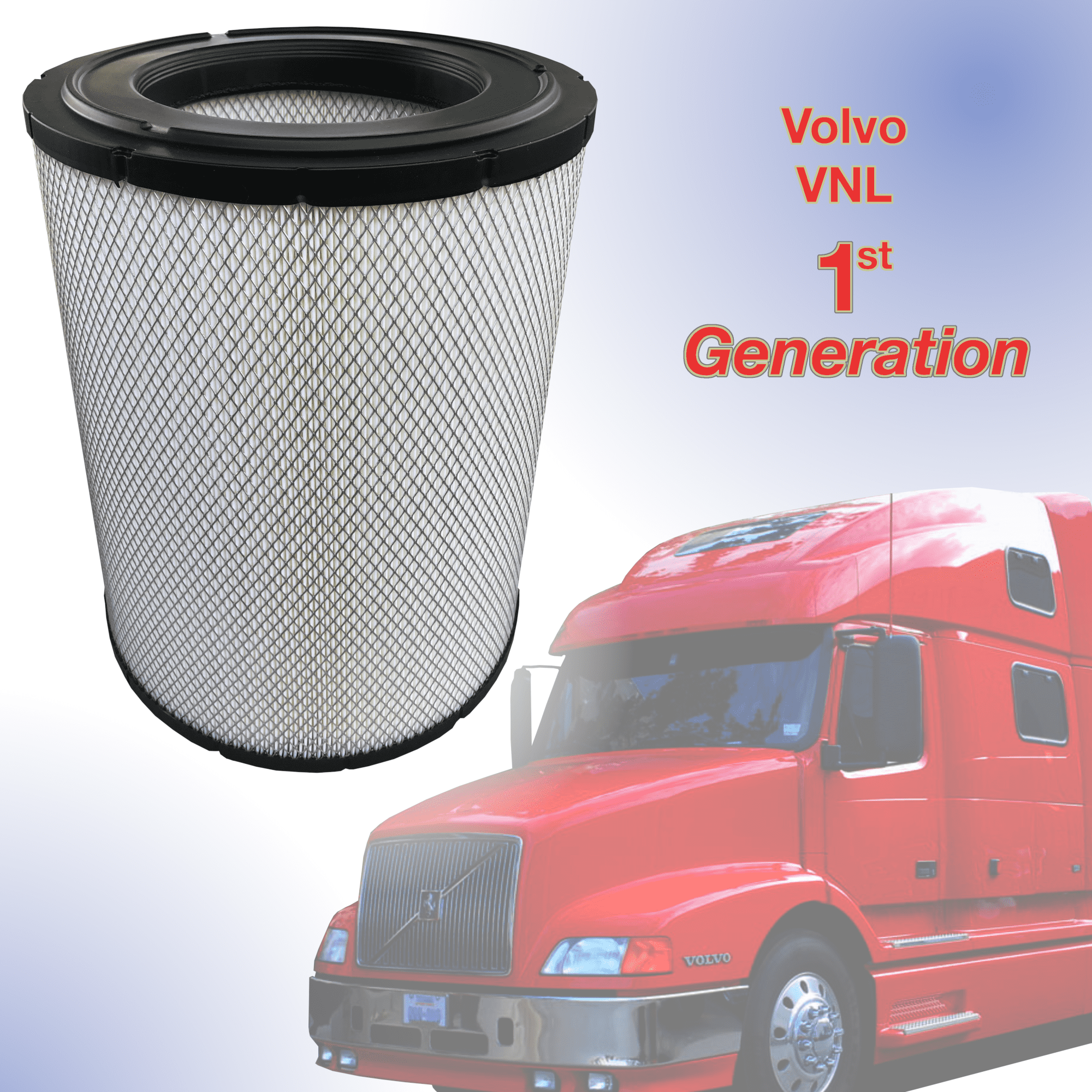 Volvo VNL Trucks Air Filter for Engine, Model 1998-2003 - AF25435 ...