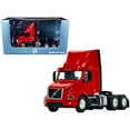 Volvo VNR 300 Day Cab with Roof Fairing Truck Tractor Crossroad Red 1/ ...