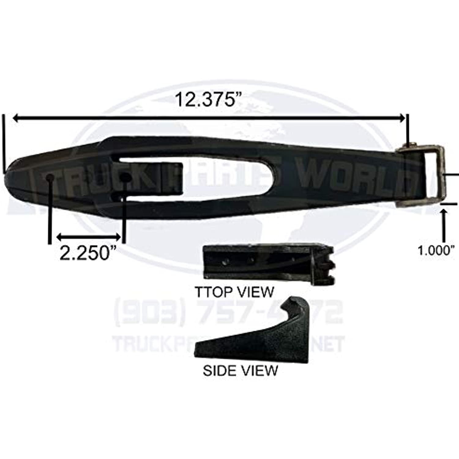 Volvo/White Hood Latch Kit HLK1028K - Walmart.com