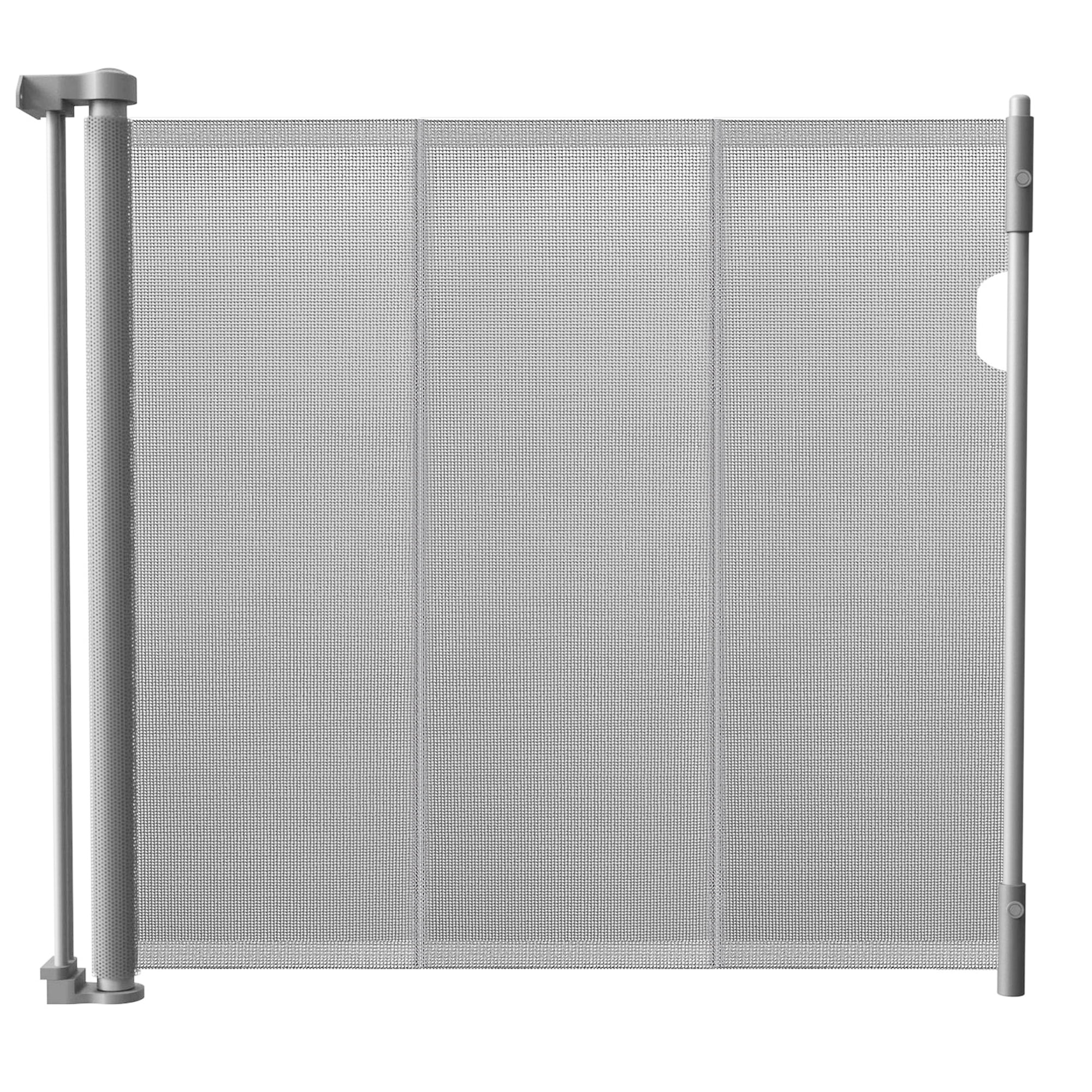 "Vomeast Retractable Baby Gates, Extra Wide Mesh Dog Gate, Durable ...