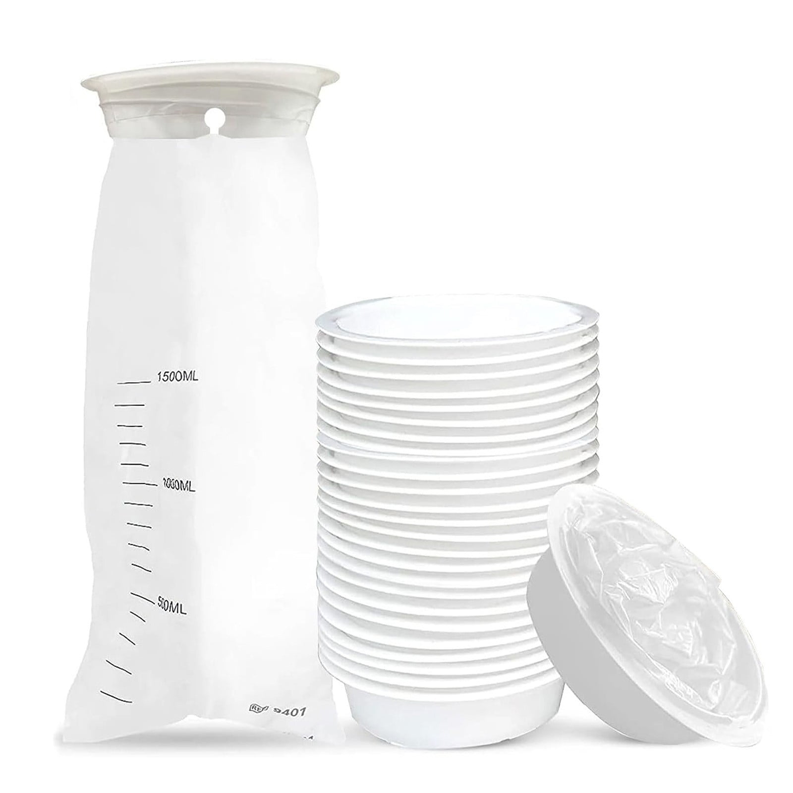 Vomit Bags Disposable Leak Resistant 1500ml Vomit Bags For Morning ...