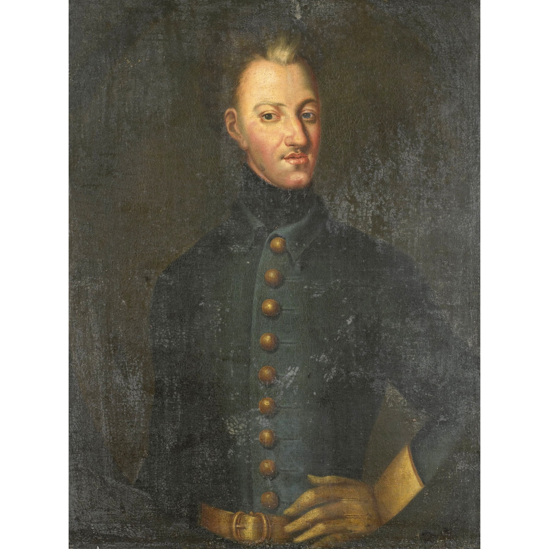Von Krafft Portrait King Charles XII Sweden Extra Large XL Wall Art ...