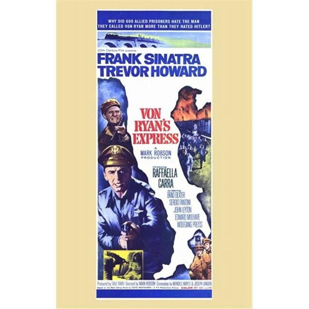 Von Ryans Express Movie Poster - 11 x 17 in. - Walmart.com