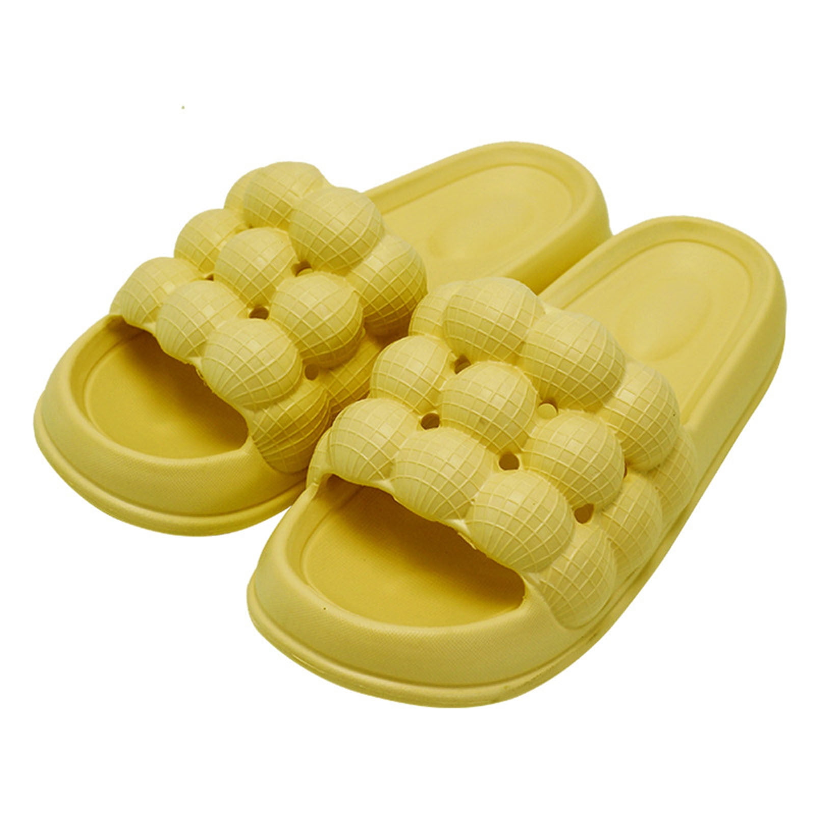 Voncos Slippers for Women- Lychee Bubble Slippers Women's Spring New ...