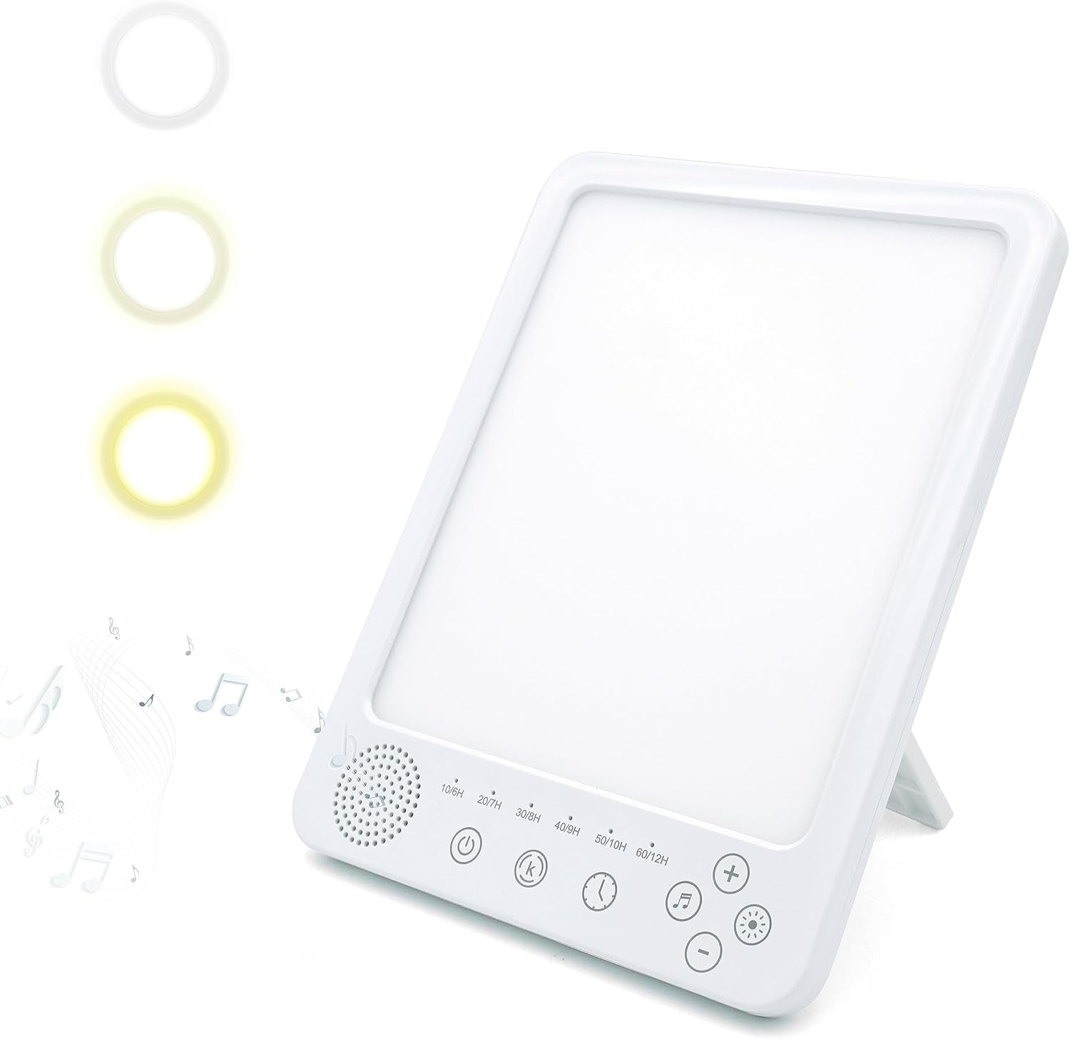 Vongem Light Therapy Lamp, UV-Free 10000Lux Simulated Sunlight Lamp ...