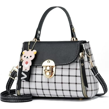 Leather Crossbody Bag,PU Shoulder Bag for Women,Adjustable Strap ...