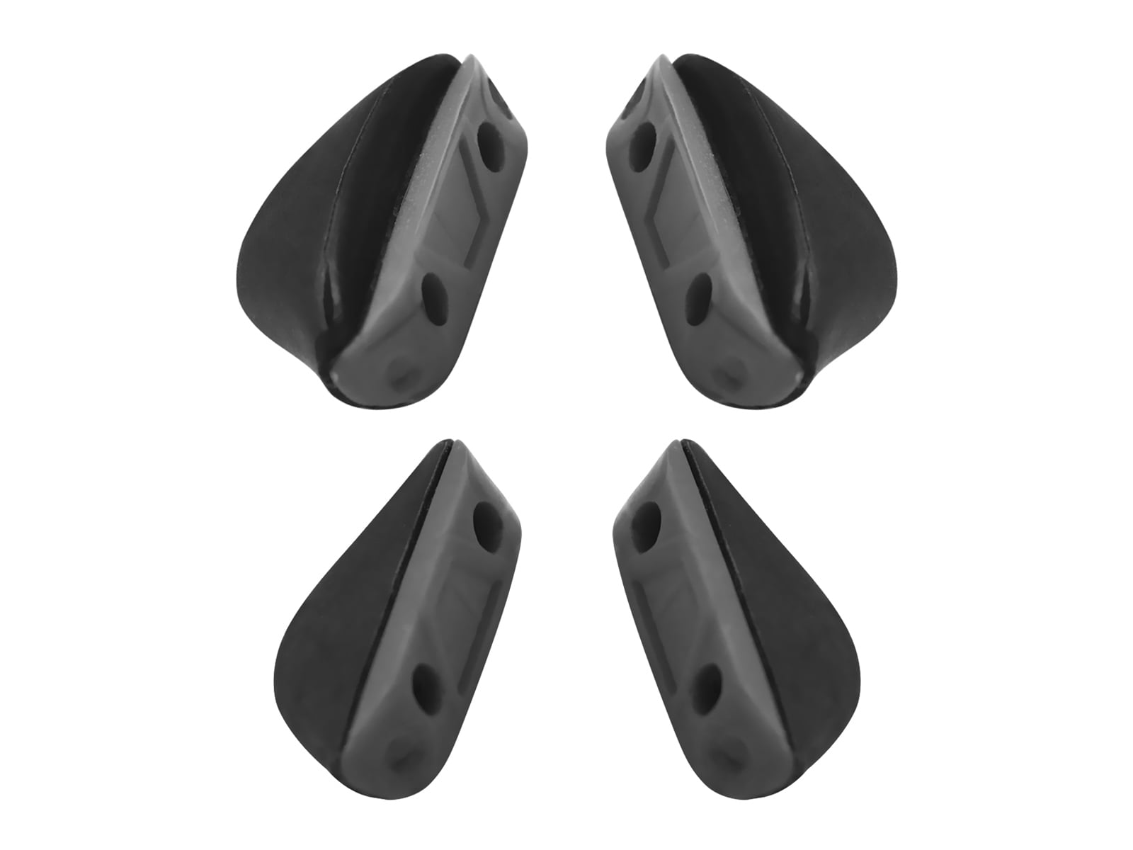 Vonxyz Gray Nose Pads Nosepieces Replacement For Oakley Turbine Rotor Oo9307 Sunglasses