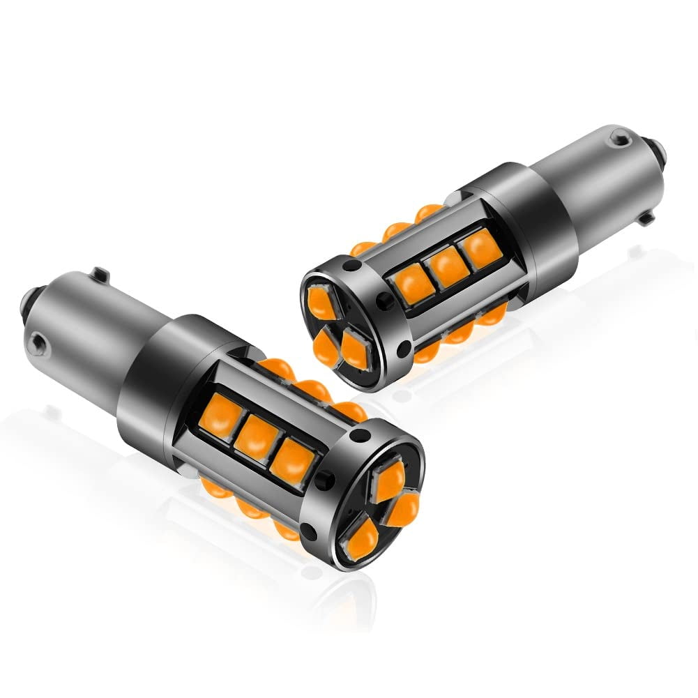 Vooda H21W BAY9S AJH3 LED Bulb,AC/DC 9-30V 1200LM CANBUS Free 15-SMD ...