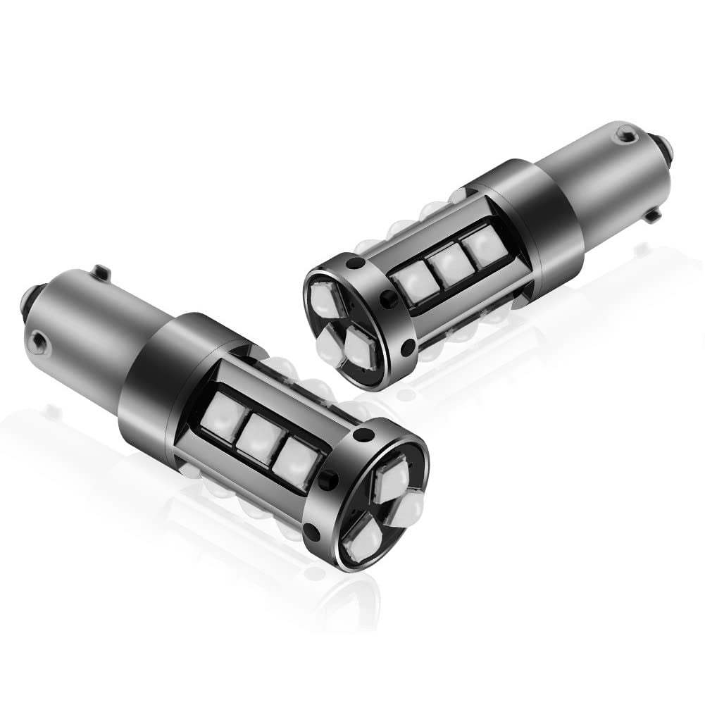 Vooda H21W BAY9S LED RRF12 Bulb,AC/DC 9-30V 1200LM CANBUS Error Free 15 ...