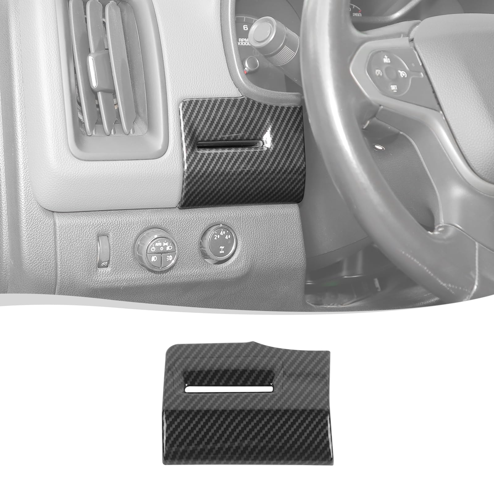 Voodonala for Chevy Colorado RRF12 Center Console Driving Side Panel ...