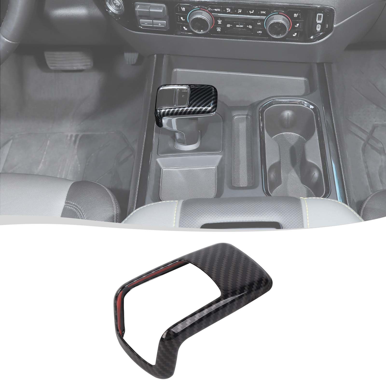 Voodonala for Chevy Silverado KEF16 2022+ Gear Shifter Knob Cover ...