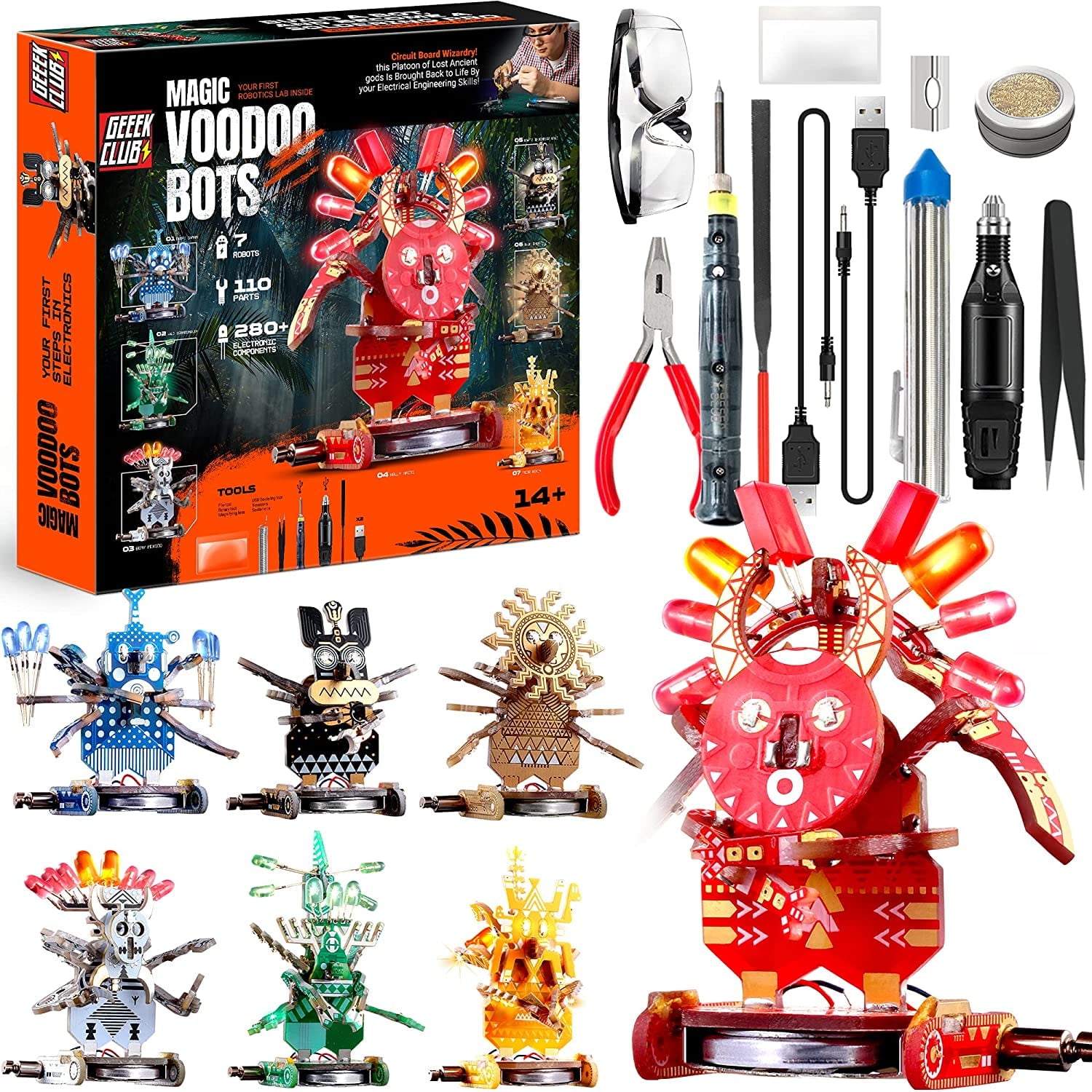 Free Shipping! Voodoo 7 ROBOTS full set Printed Circuit Boards + Tools ...