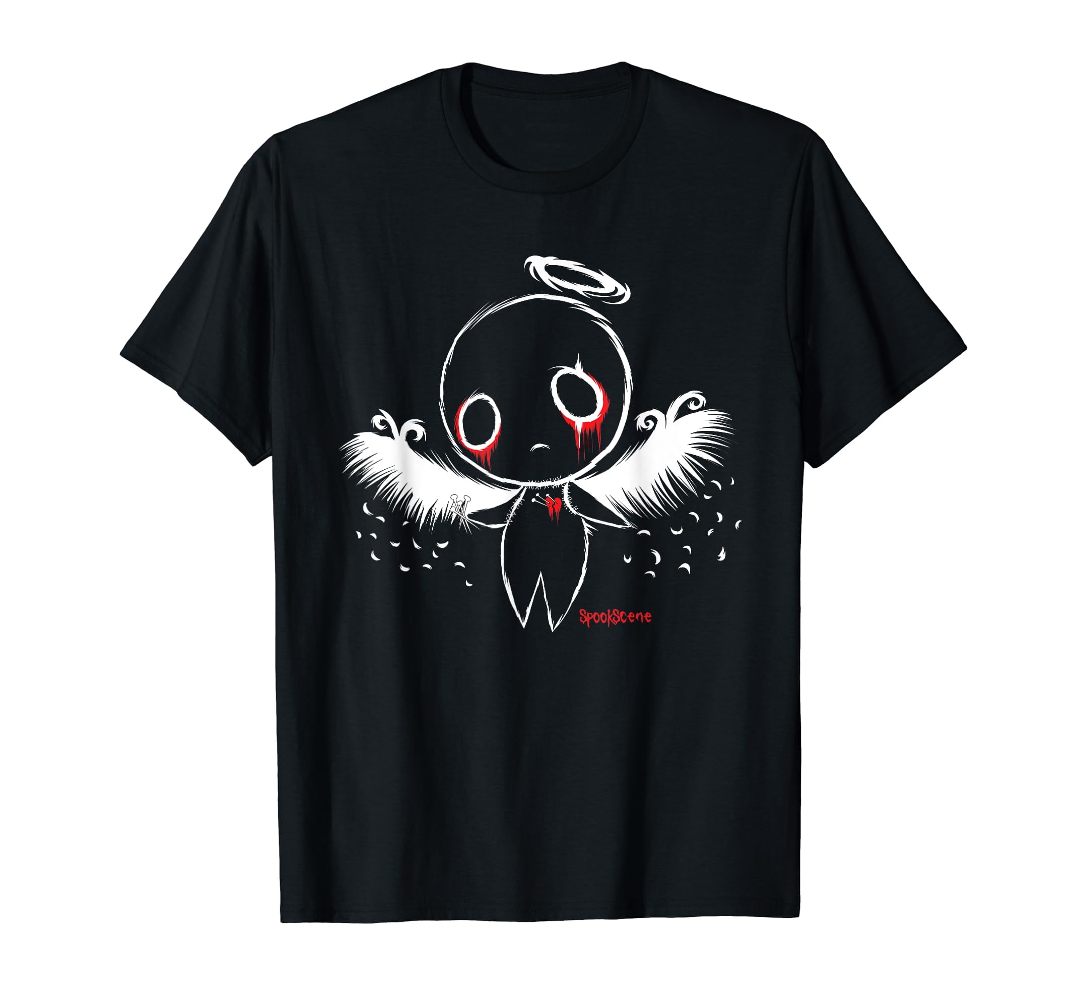 Voodoo Angel Emo Alt Goth T-Shirt - Walmart.com