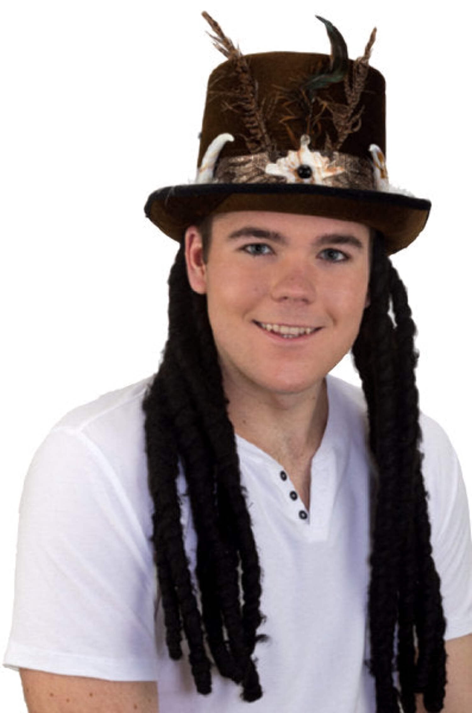 Voodoo Hat - Steampunk Styled Top Hat - Walmart.com