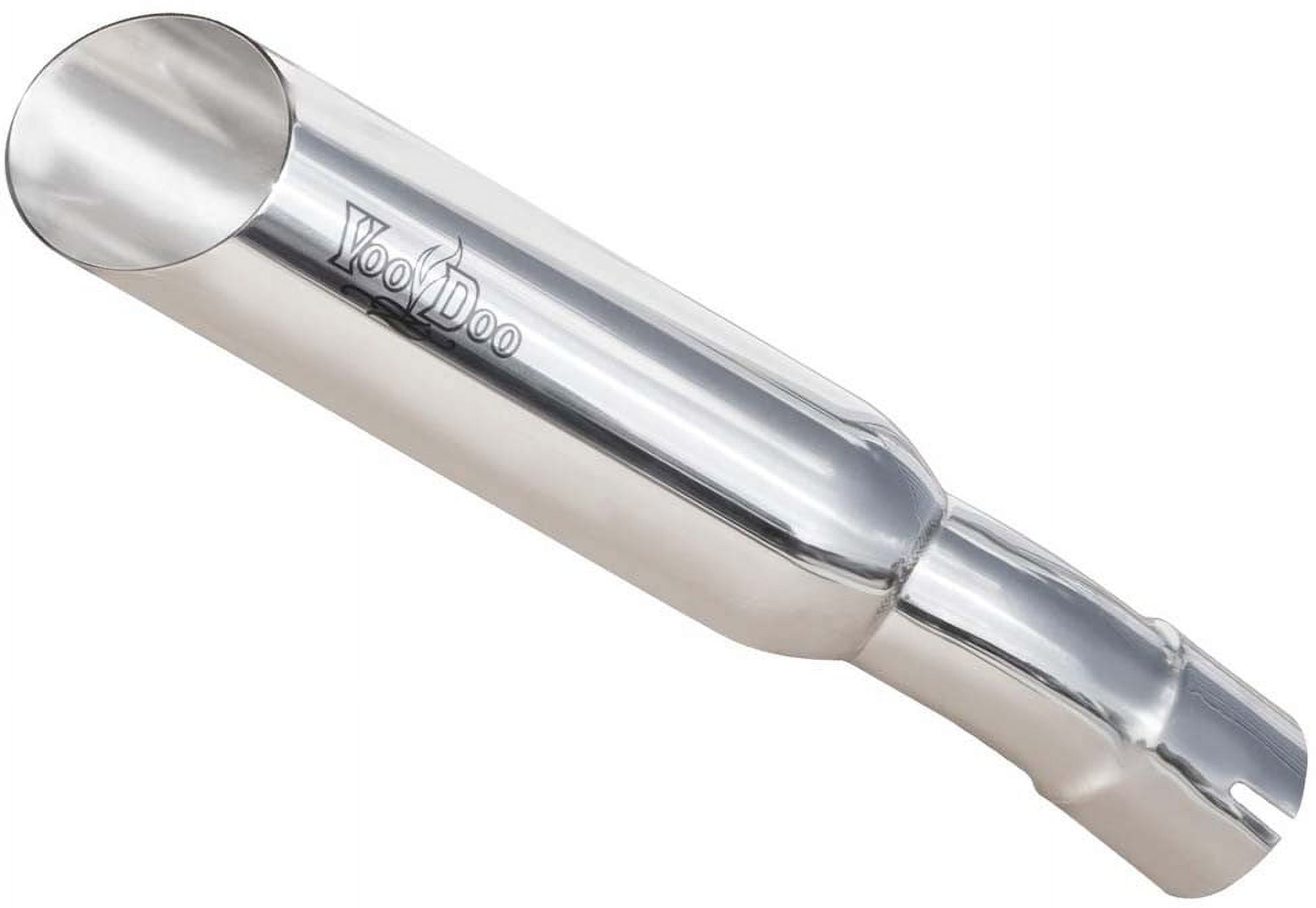 Voodoo Industries Shorty Slip-On Exhaust Single - Polished VEFZ8L1P ...