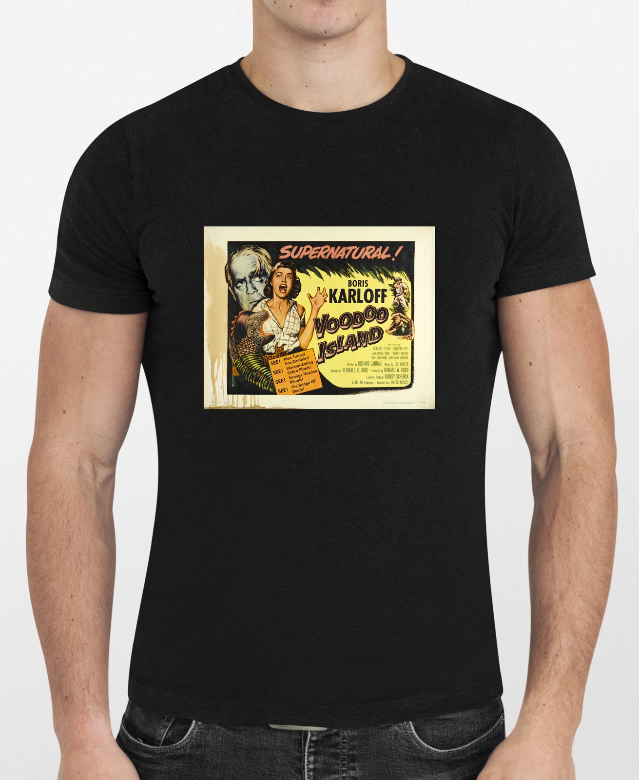 Voodoo Island 02 Movie Poster Graphic T Shirt Men or Women NEW ...