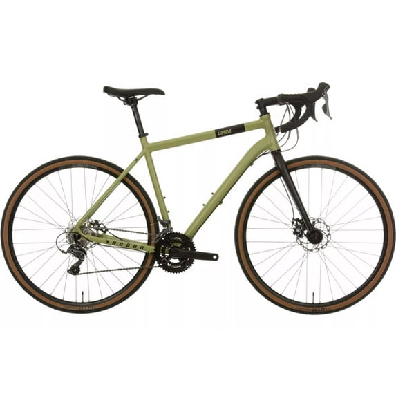 Voodoo Limba Adventure Gravel Bike, Alloy Frame, Steel Fork, Shimano Claris 2x8, Mechanical Disc ...