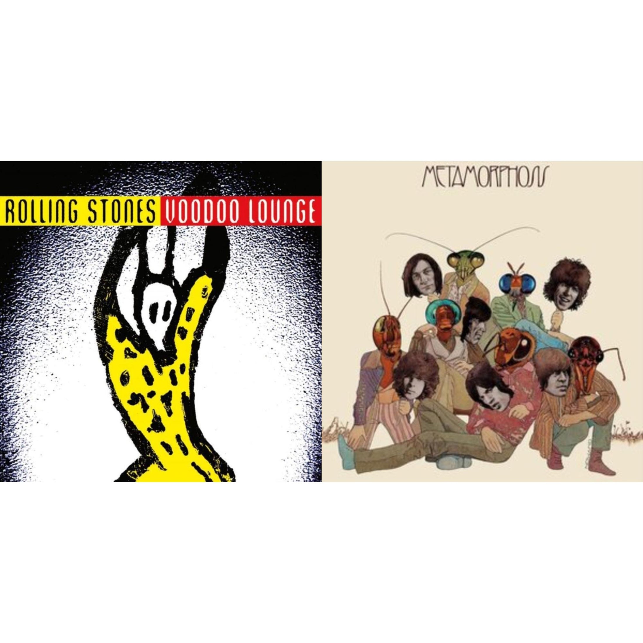 Voodoo Lounge (30Th Anniversary) (Red/Yellow Vinyl/2LP) & Metamorphosis ...