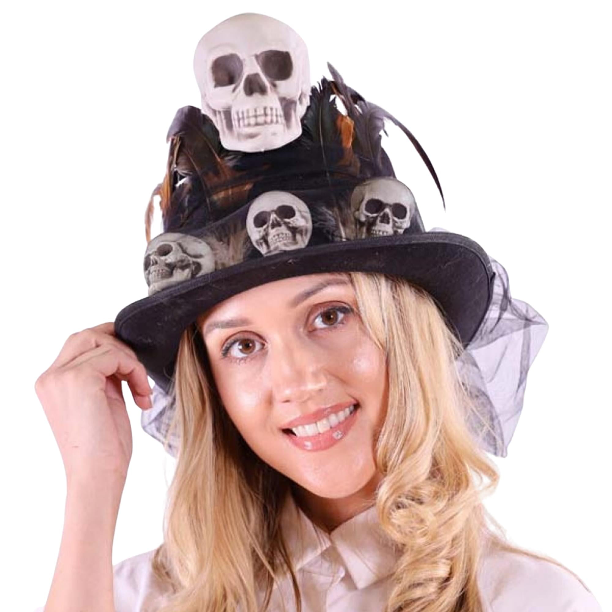 Voodoo Mini Skull Top Hat - Walmart.com