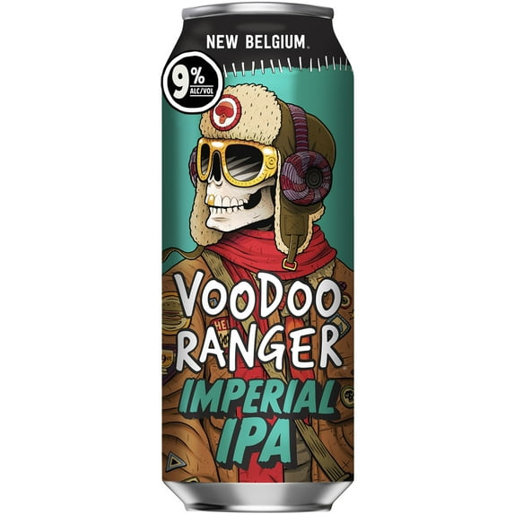 New Belgium Voodoo Ranger Imperial IPA Craft Beer 19.2 fl oz Can 9% ABV ...