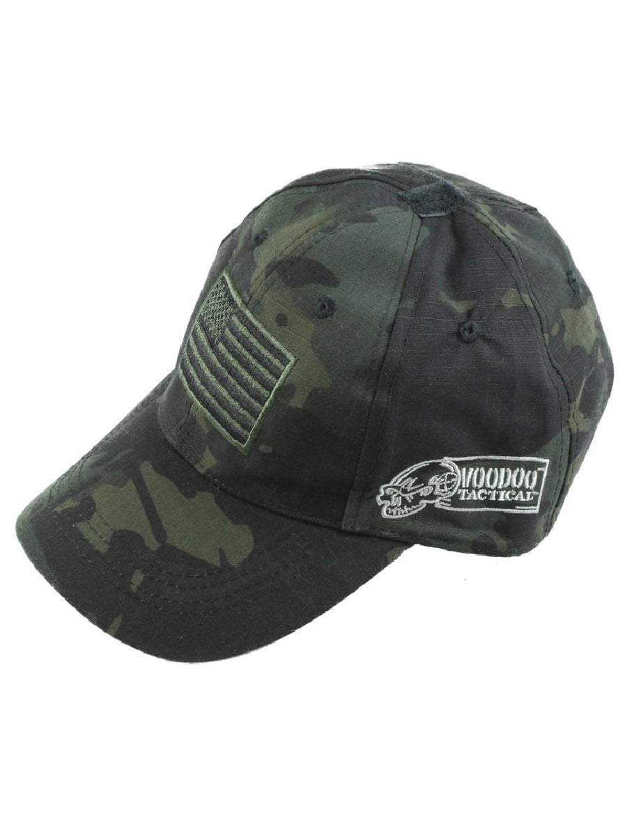 VOODOO TACTICAL Tactical Cap Color: Black/Multicam - Walmart.com