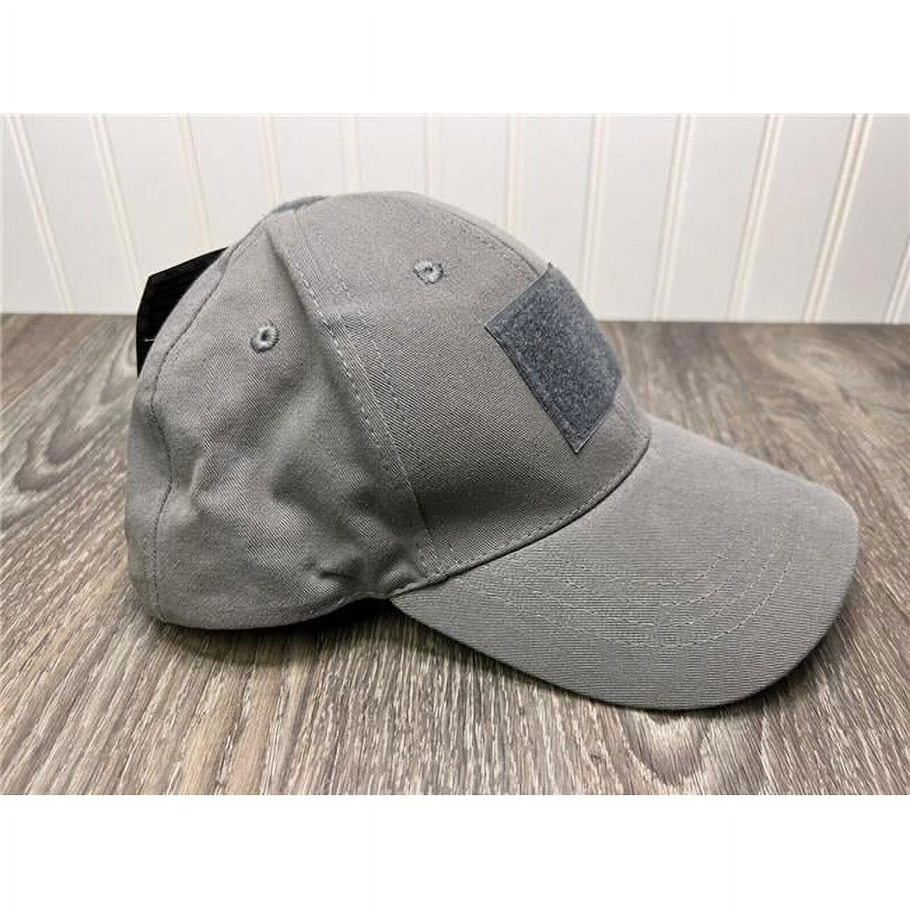 Voodoo Tactical 20-9353014000 Tactical Gray Flag Patch Cap - Walmart.com