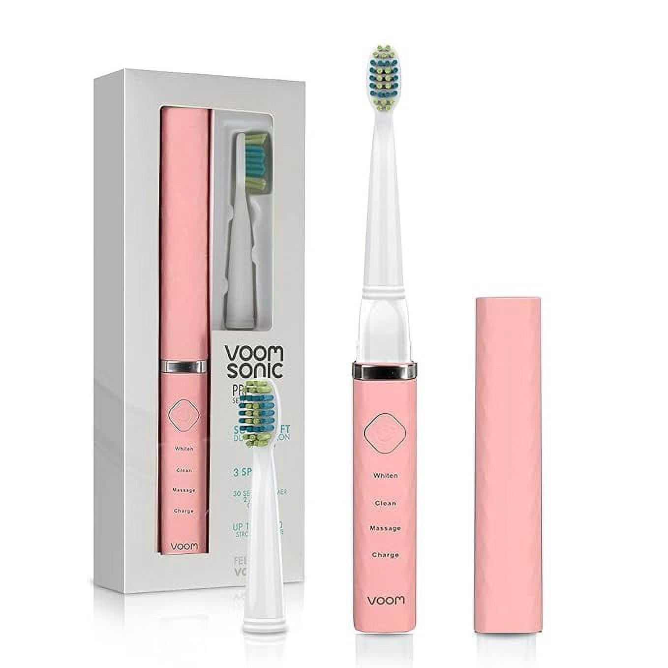 Voom Sonic Pro 3 Rechargeable Electric Battery Powered Toothbrush With ...