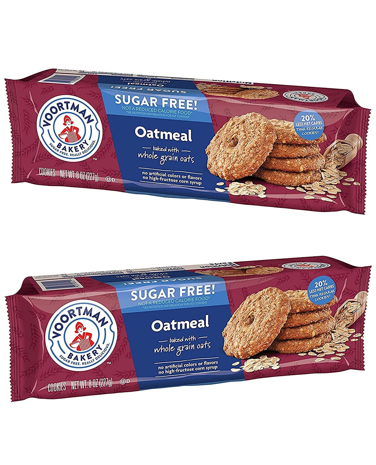 Voortman Bakery Sugar Oatmeal Cookies (Pack of 2) Really delicious ...