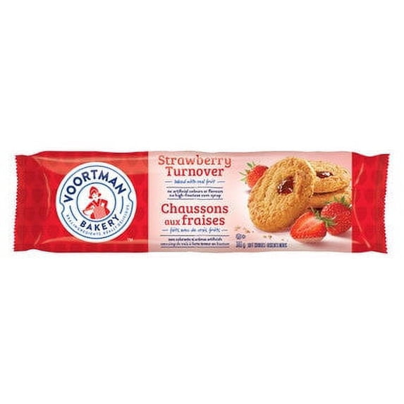 Voortman Strawberry Turnover Soft Cookies, 10.6 Oz. - Walmart.com