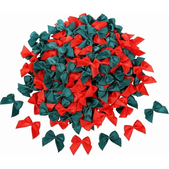 B Valentine'S Day Wreath Bows 12Pc Red Heart Burlap Ribbon Bows For ...