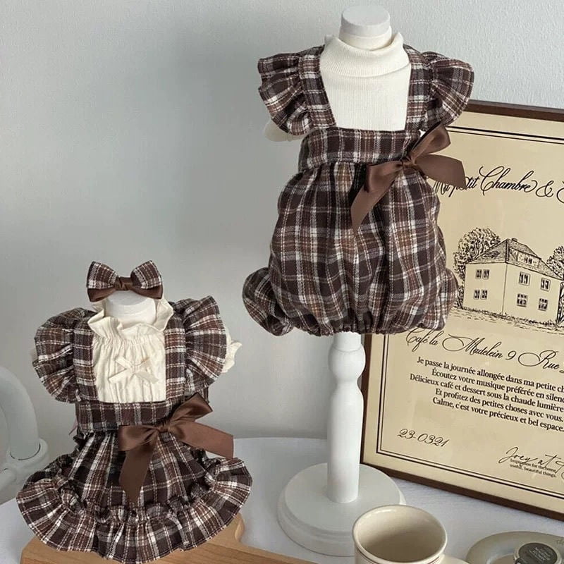 Vorkoi Dog Princess Dresses for Small Dogs Cat Lolita Lace Bow Clothes ...