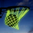 Vorkoi Luminous Basketball Net, Heavy Duty Nylon Nightlight Basketball ...
