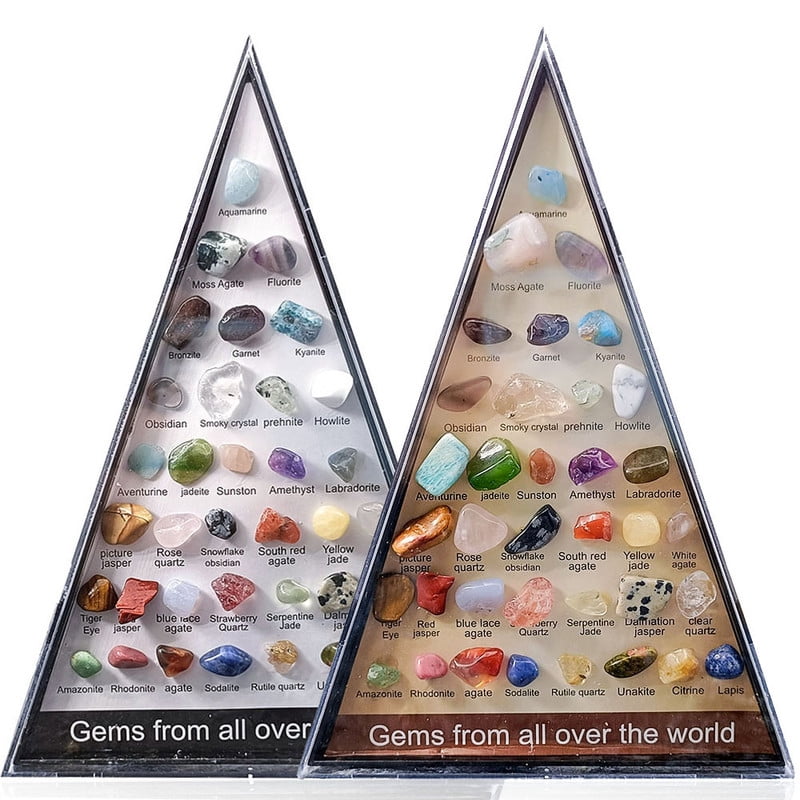 Vorkoi Natural Crystals Stones Set & Healing Crystal Set Rock ...
