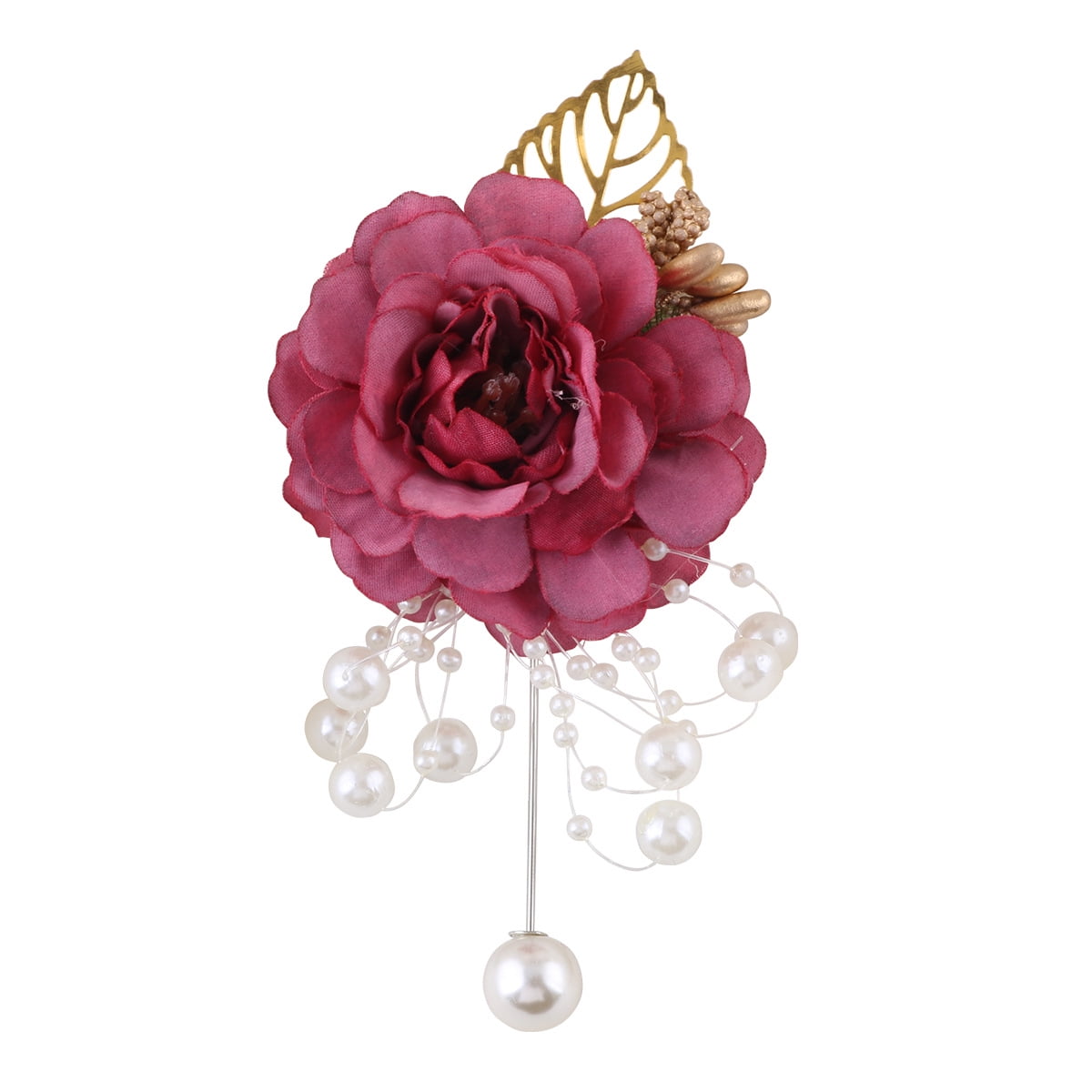 Vorkoi Wrist Corsage for Wedding，Party Prom Hand Flower Decor，Mother of ...