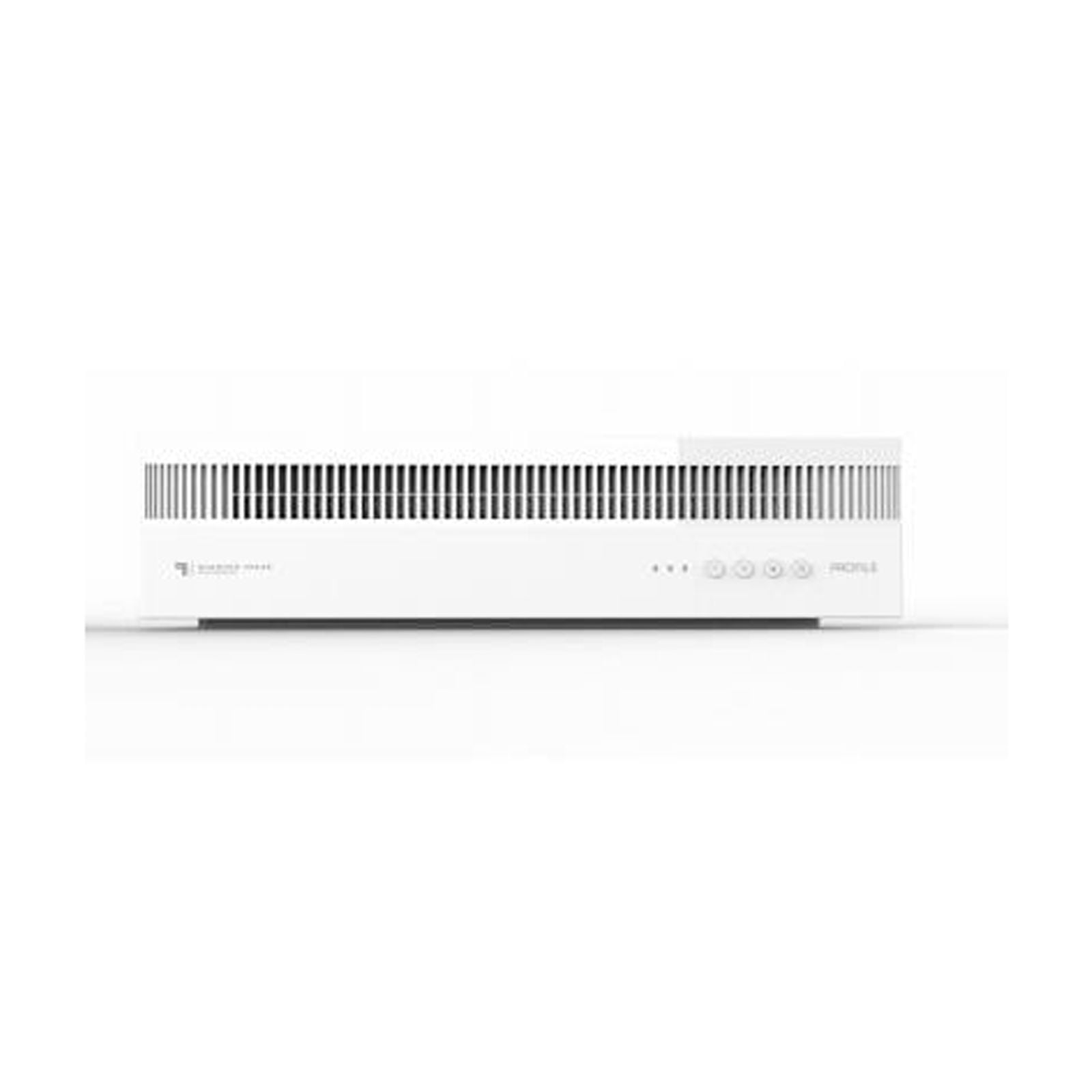 Sharper Image White Profile Reversible Window Fan with Strong Airflow ...